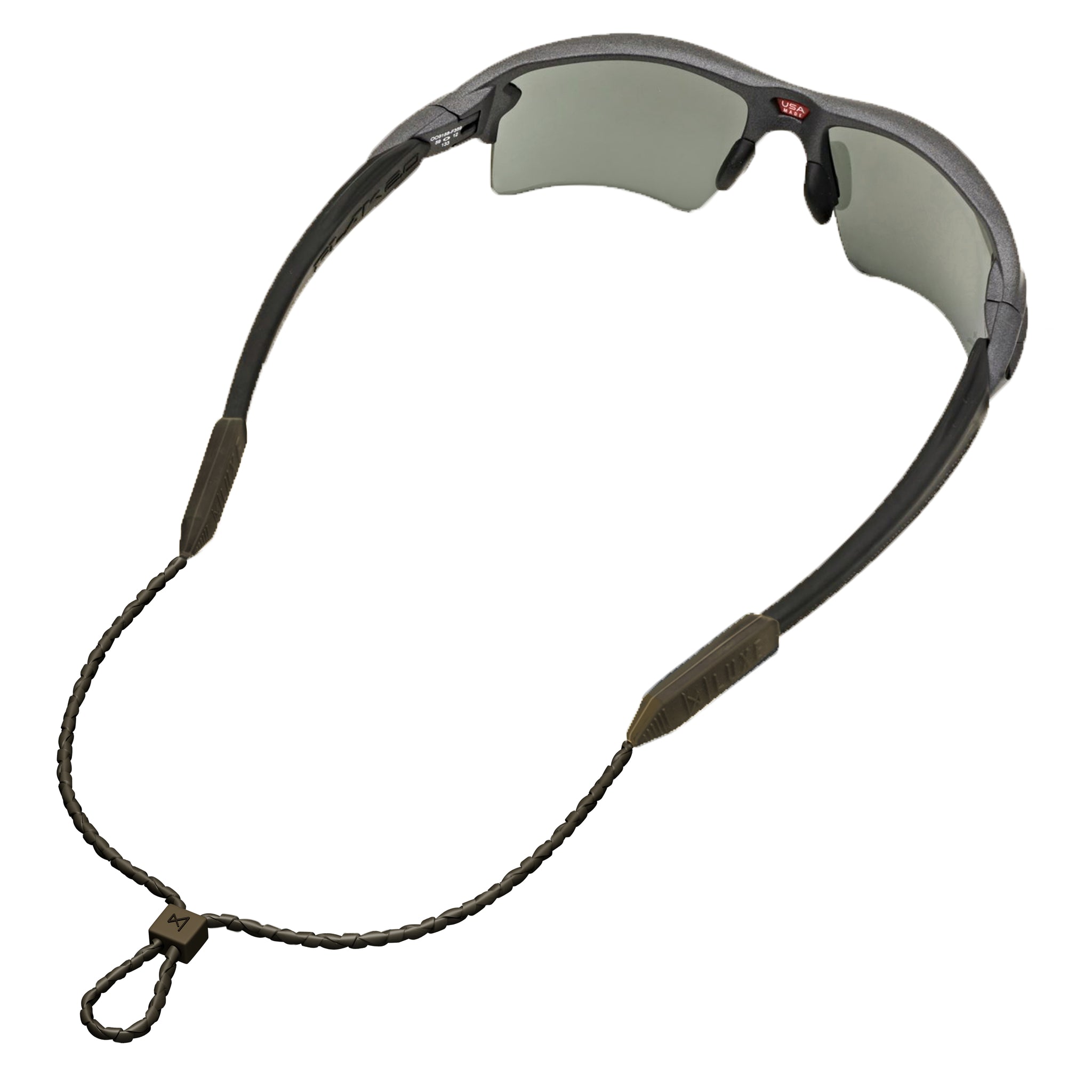 Luxe Performance | Braided Eyewear Cable Strap: Premium Adjustable ...
